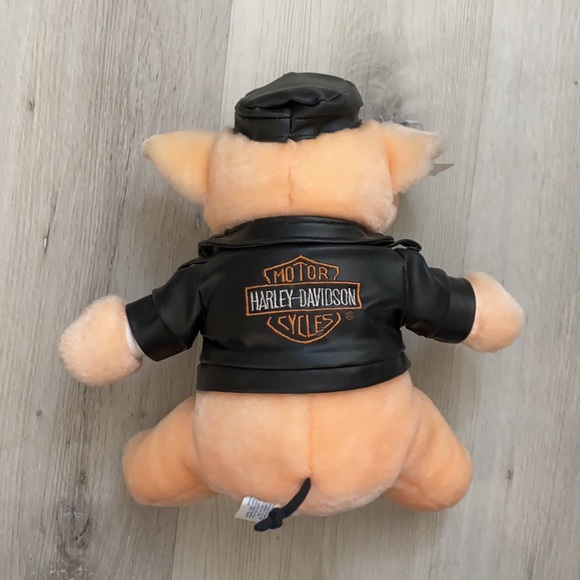 Harley-Davidson | Toys | Harleydavidson Biker Pig Plush Toy | Poshmark